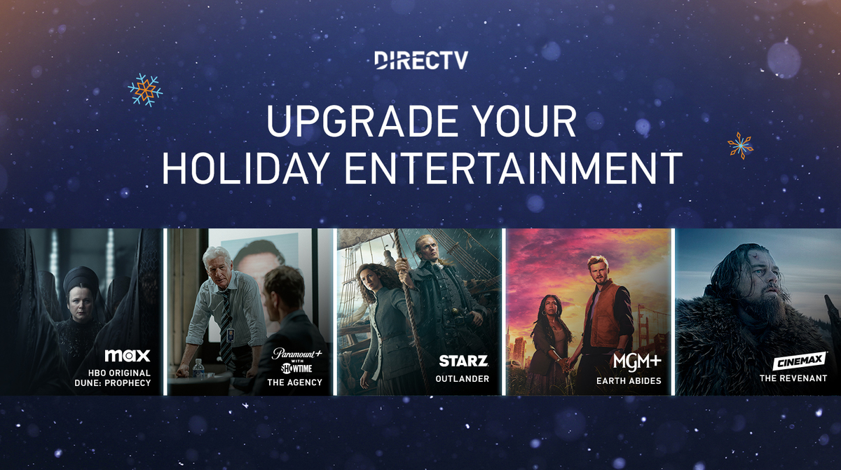 Upgrade Your Holiday Entertainment | DIRECTV Insider